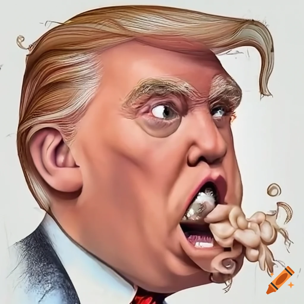 Portrait of a man with distinctive features on Craiyon