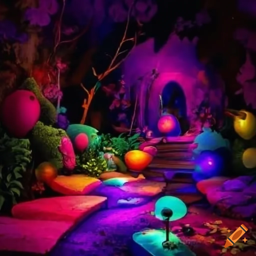 Magic garden on Craiyon