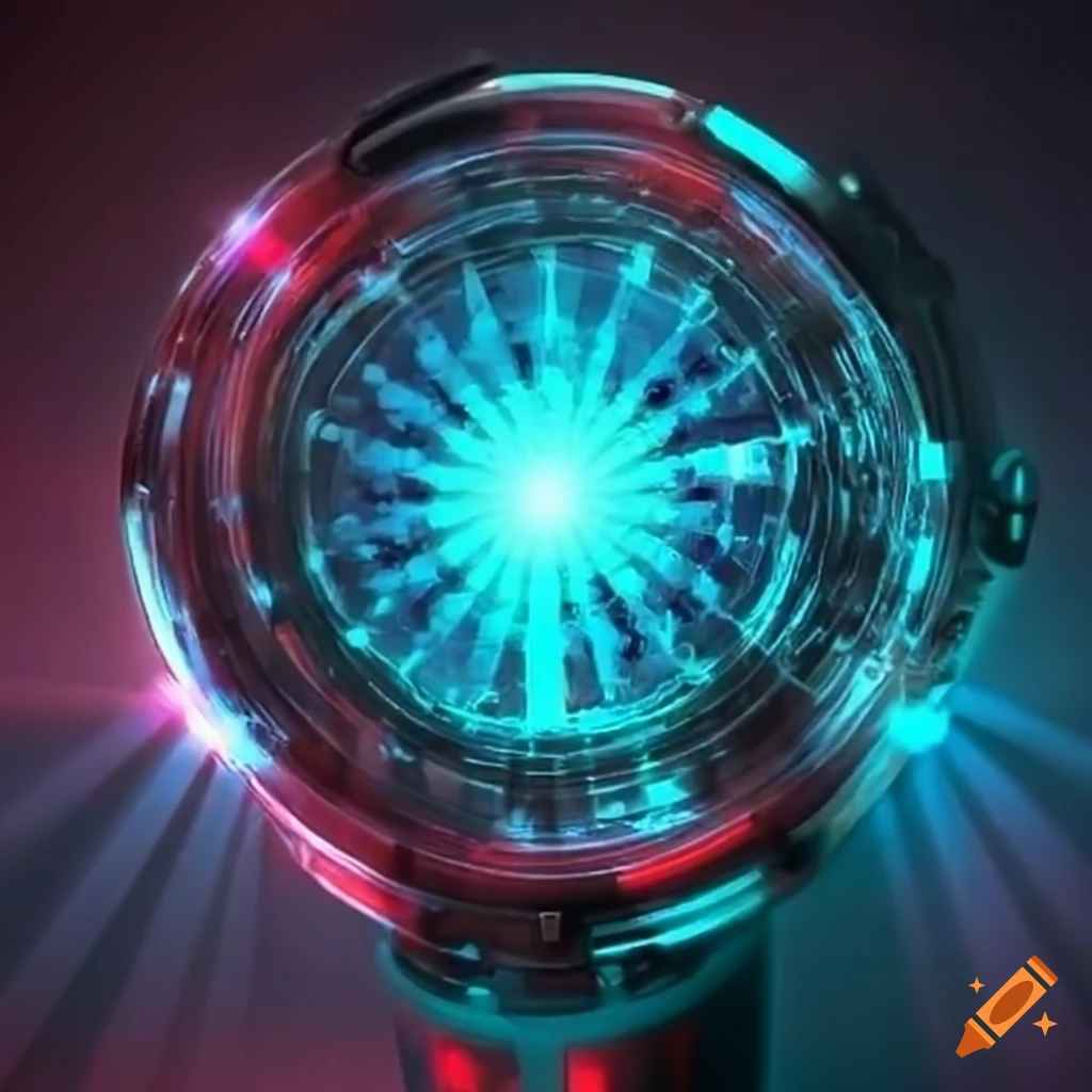 Realistic laser reactor on Craiyon