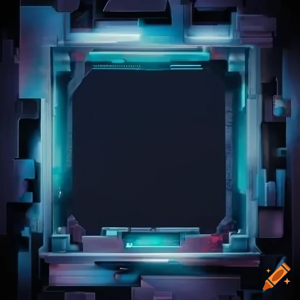 Square frame gaming repair tool on Craiyon