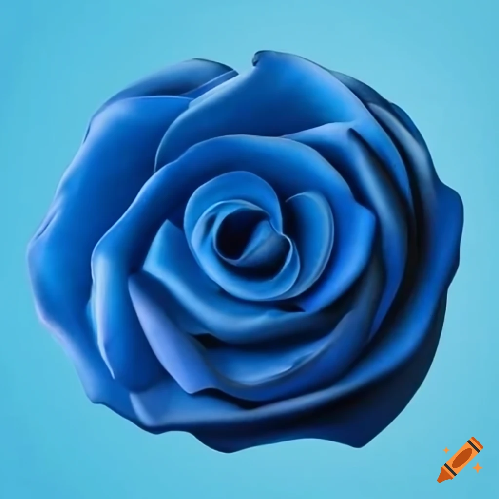 The color blue on Craiyon