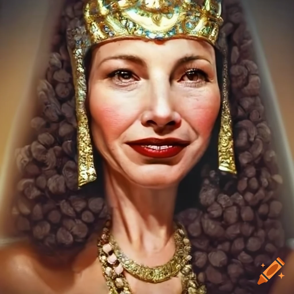 Highly detailed photo-realistic portrait of Fran Drescher with ...