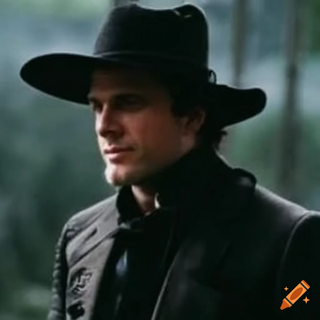 Lawman with a strange smile on Craiyon