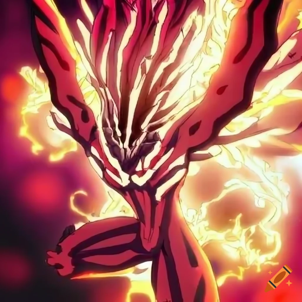 Powerful fourth-form boros in manga-inspired style on Craiyon