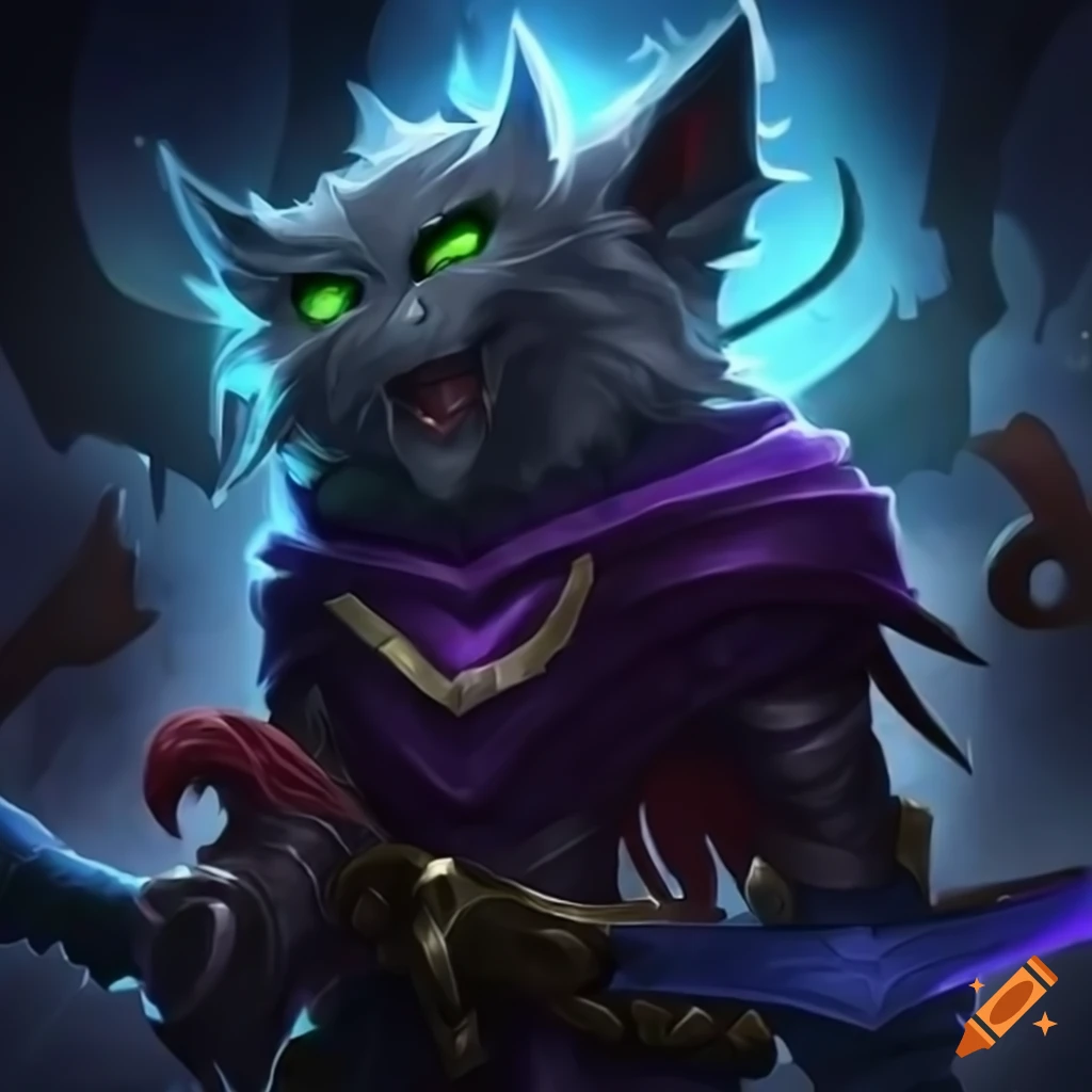 Character warwick from league of legends on Craiyon