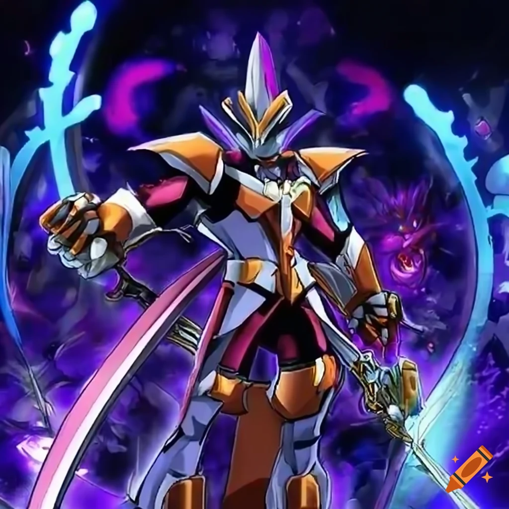Yugioh sword with arms on Craiyon