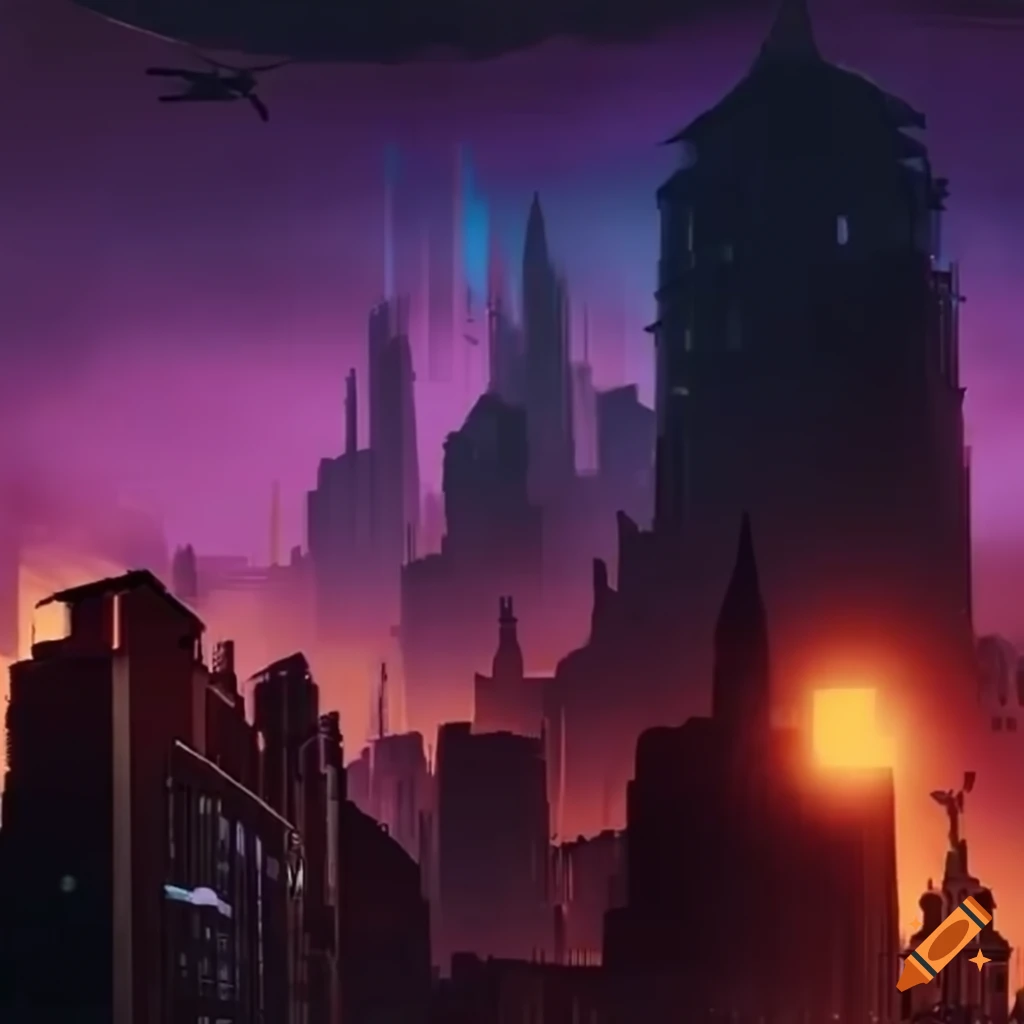 Blade runner 2045 cityscape on Craiyon