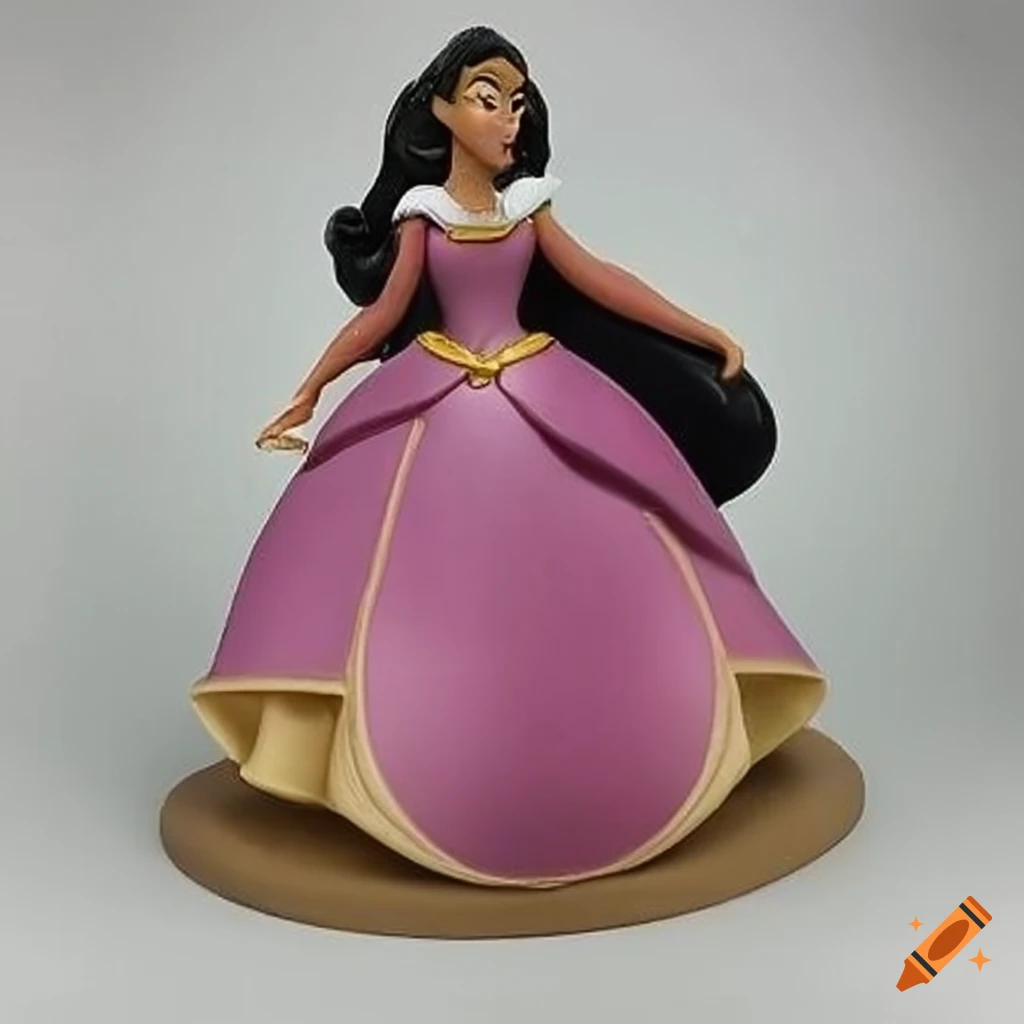 Disney native princess group resin figure on Craiyon