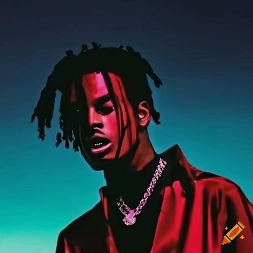 Playboi carti type beat on Craiyon