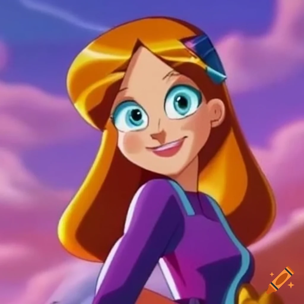Mabel pines dressed as totally spies character on Craiyon