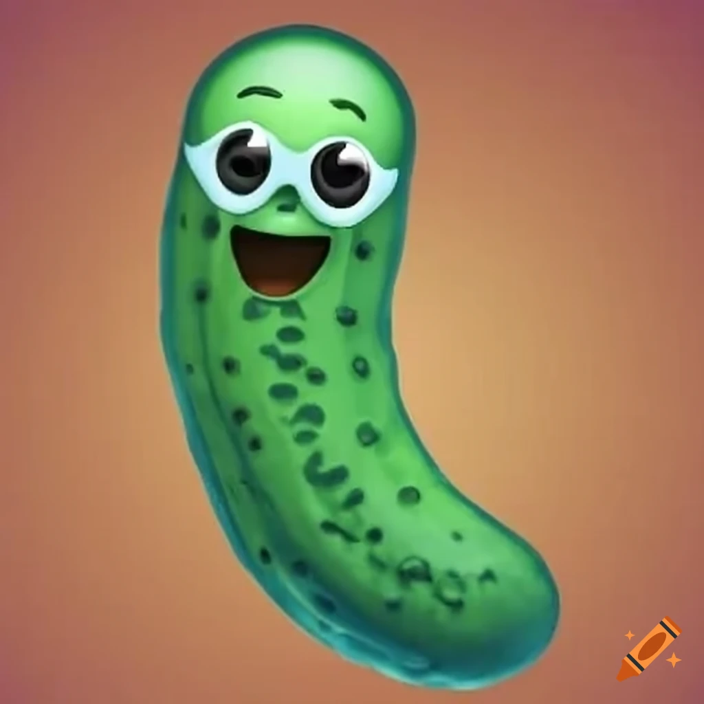 Pickle getting tickled emoji on Craiyon