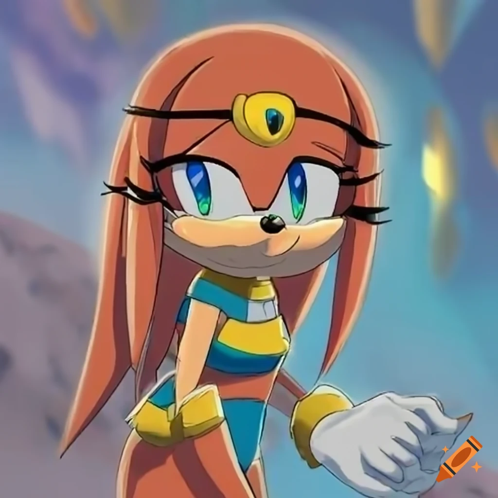 Tikal the echidna from sonic adventure on Craiyon