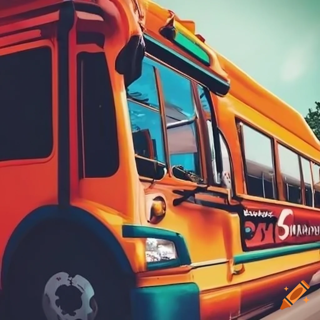 Free bus ride benefiting the community on Craiyon