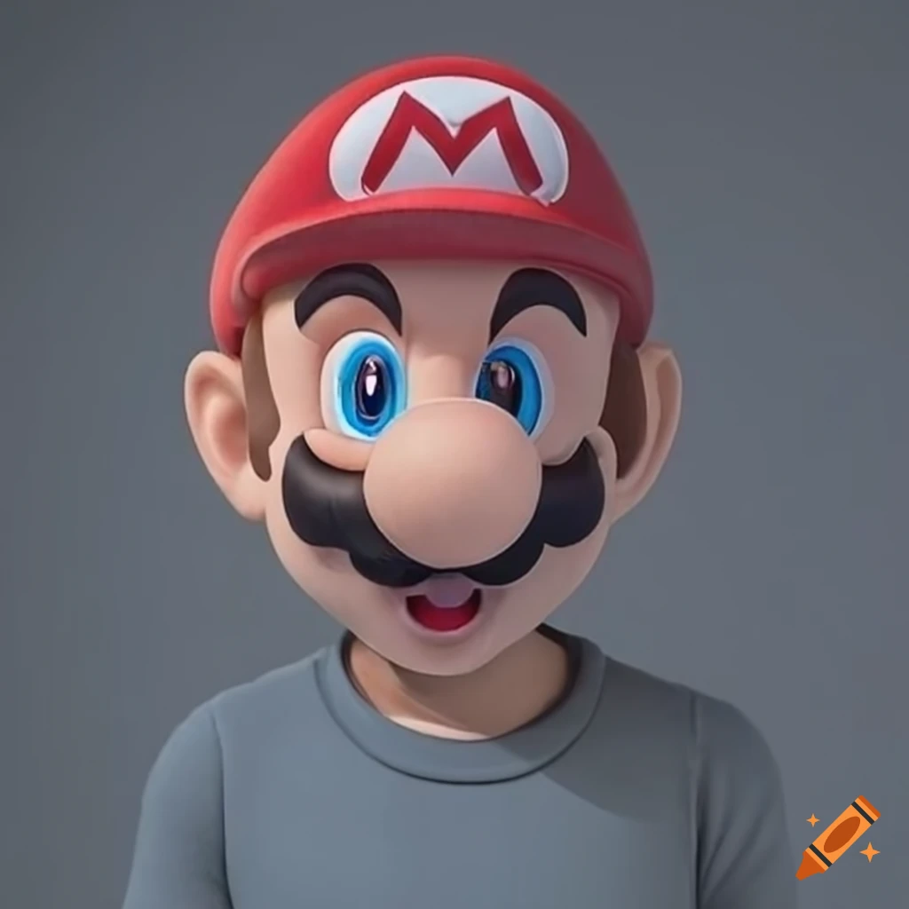 Mario character on Craiyon