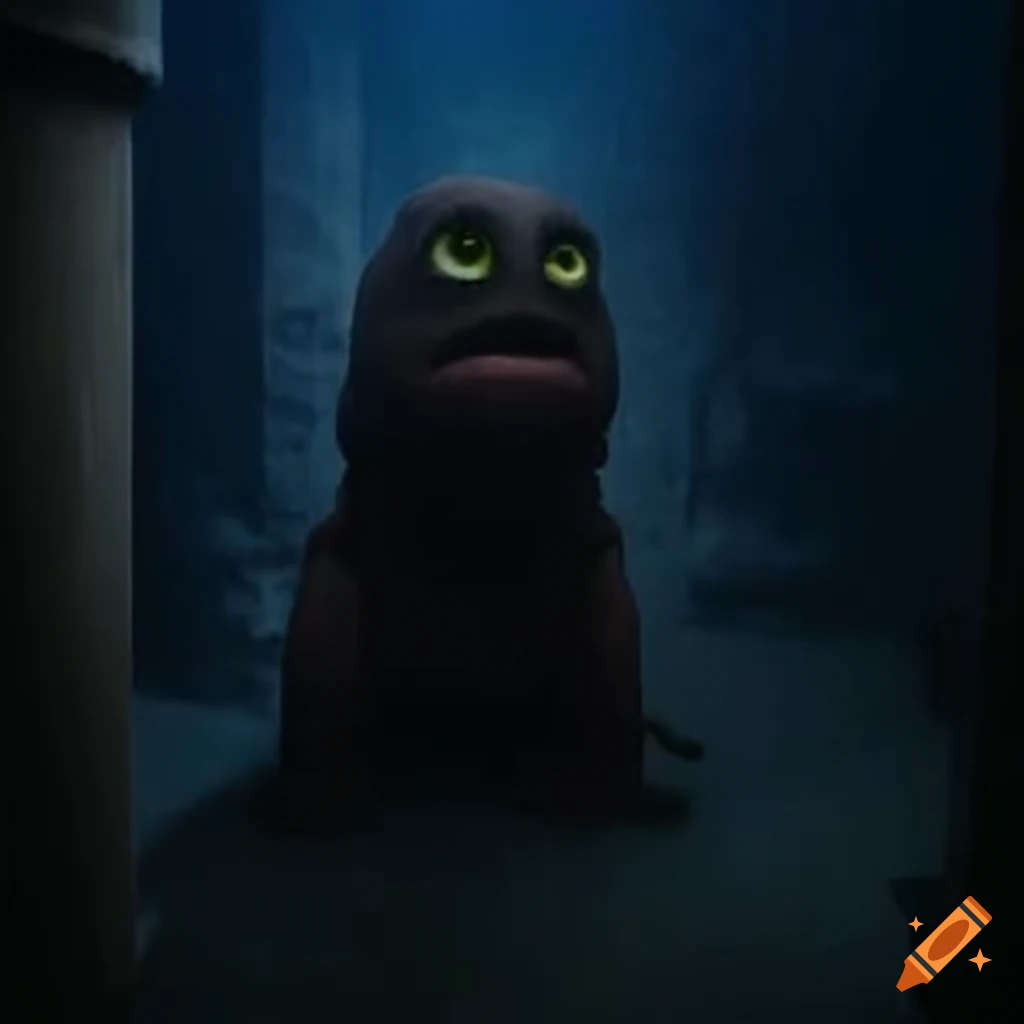 Gilbert the monster on Craiyon