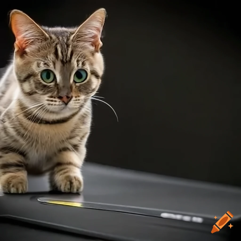 Cat treadmill for exercise and fun on Craiyon