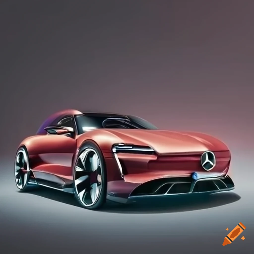 Concept mercedes gullwing porsche taycan on Craiyon