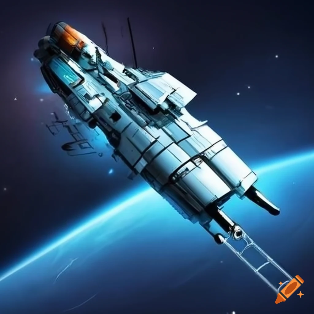 Control stick of a modern spaceship on Craiyon