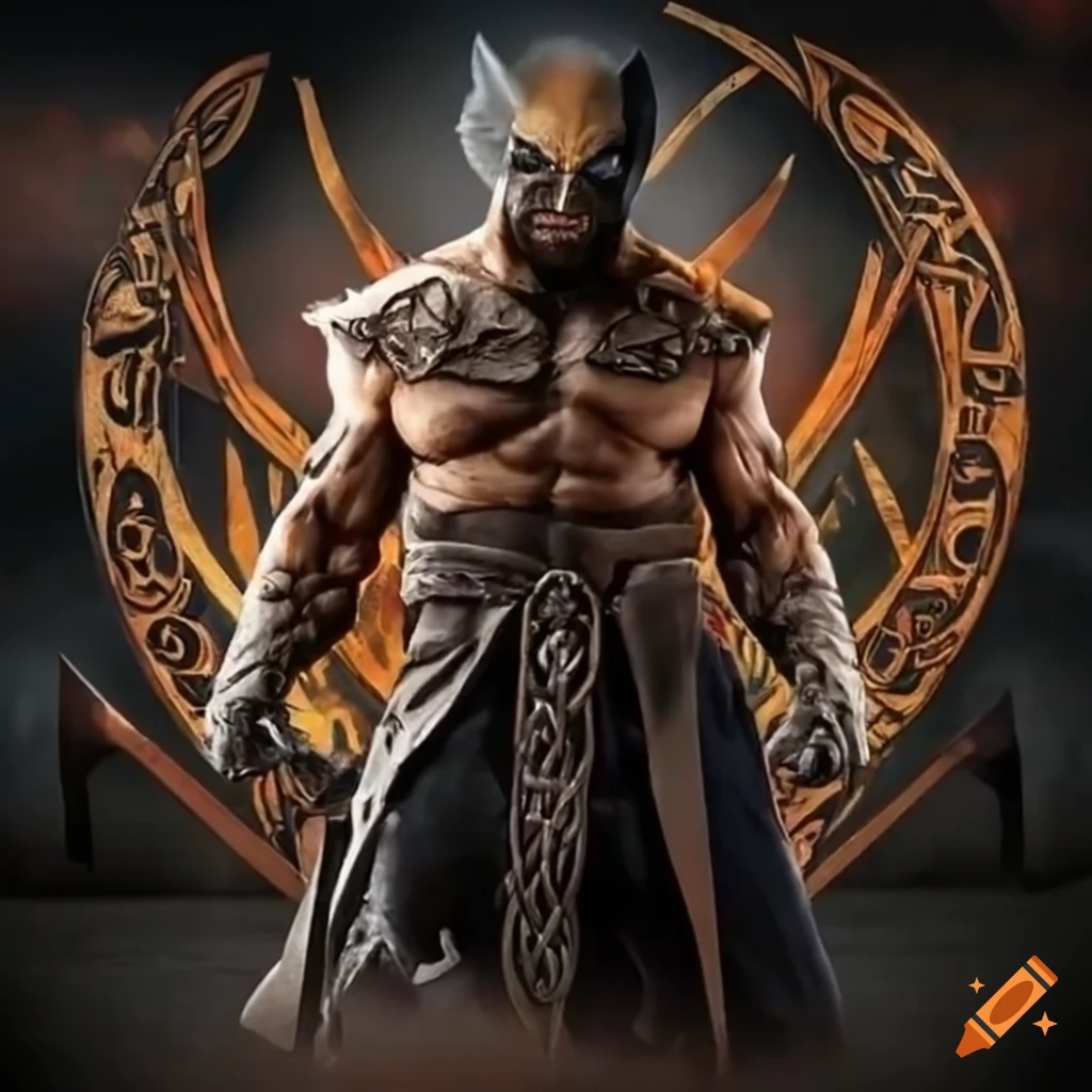 Wolverine viking norse character on Craiyon