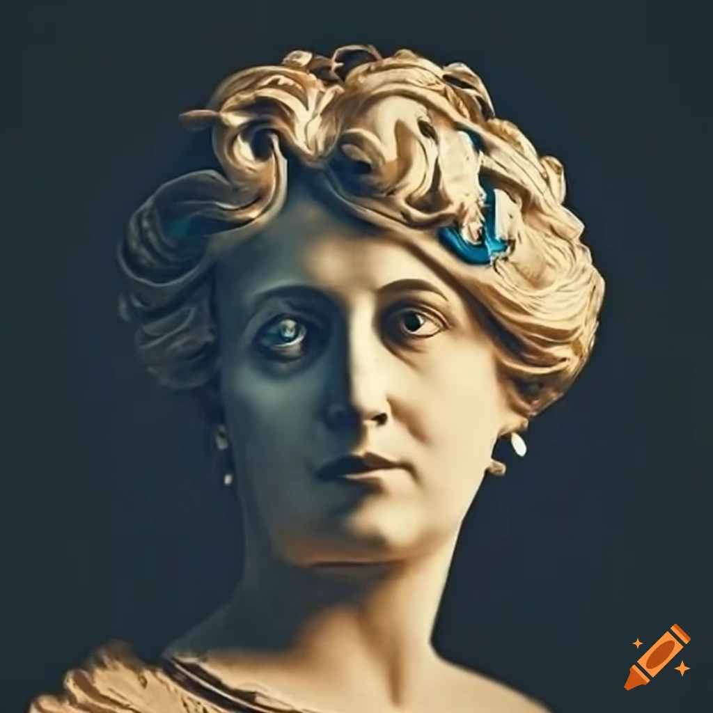 Marianne, the symbol of the french republic on Craiyon