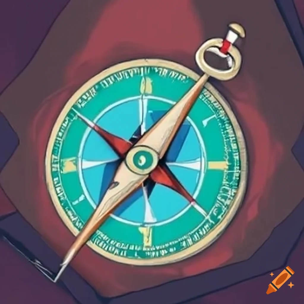 Compass pointing the wrong way on Craiyon