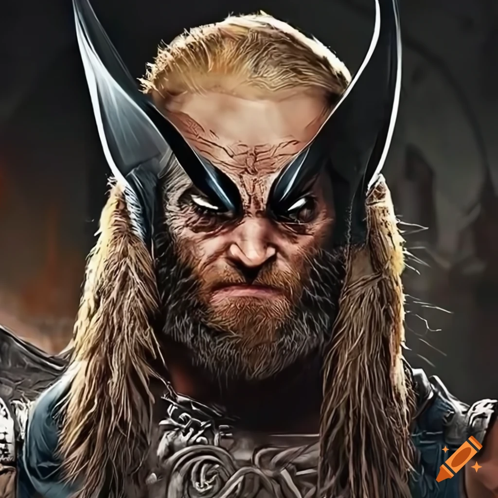 Wolverine viking norse on Craiyon