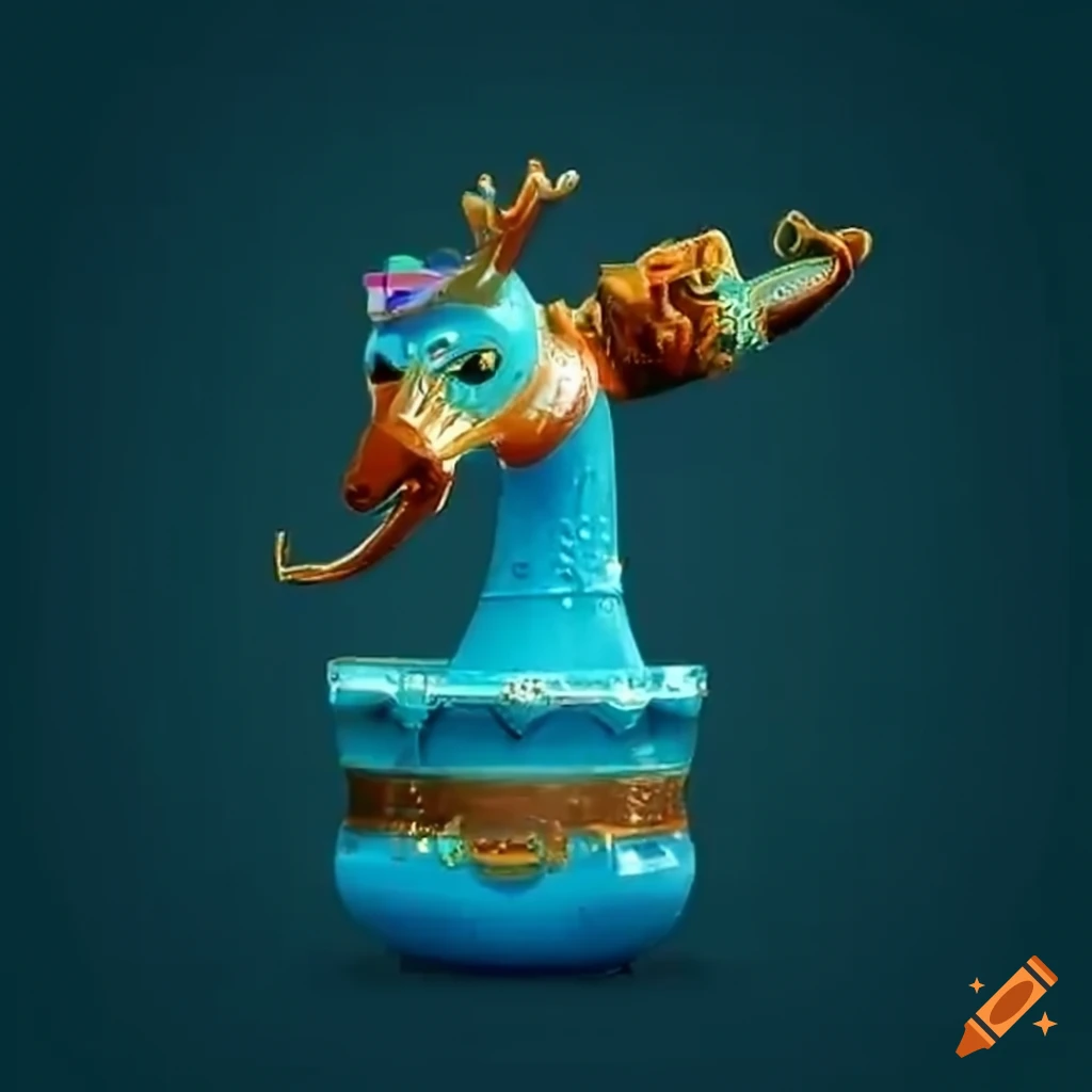 Two-headed water mule on Craiyon