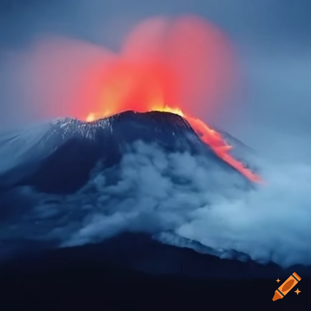 Taupo volcanic eruption before-and-after image of devastated vs ...