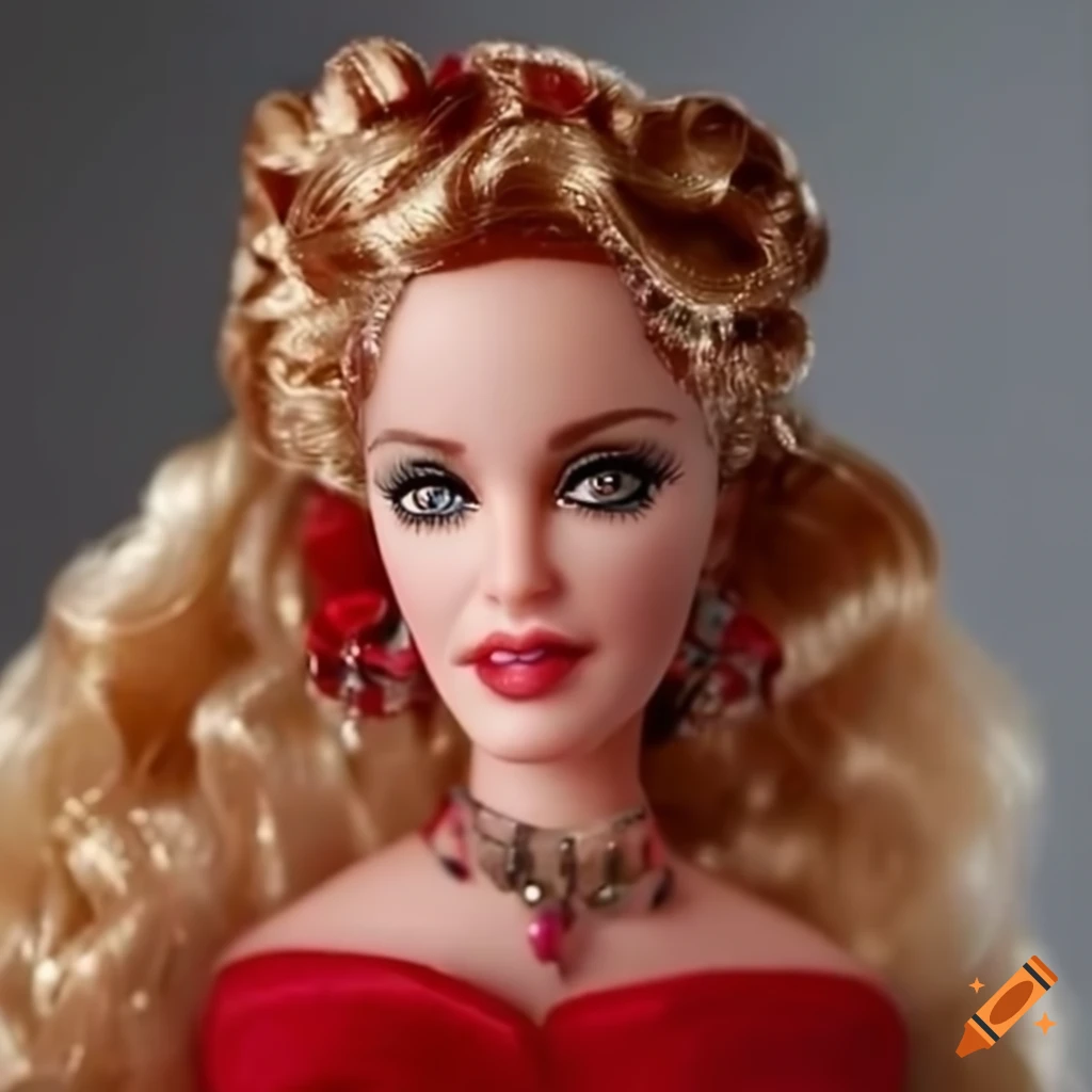 Madonna Portrayed As A Barbie Doll On Craiyon