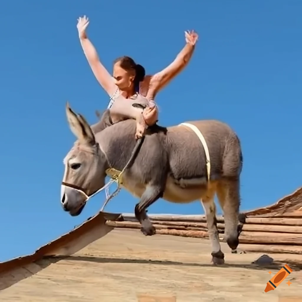 Donkey flying across the globe on Craiyon