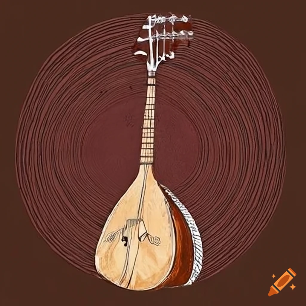 Khakass folk stringed musical instrument on Craiyon