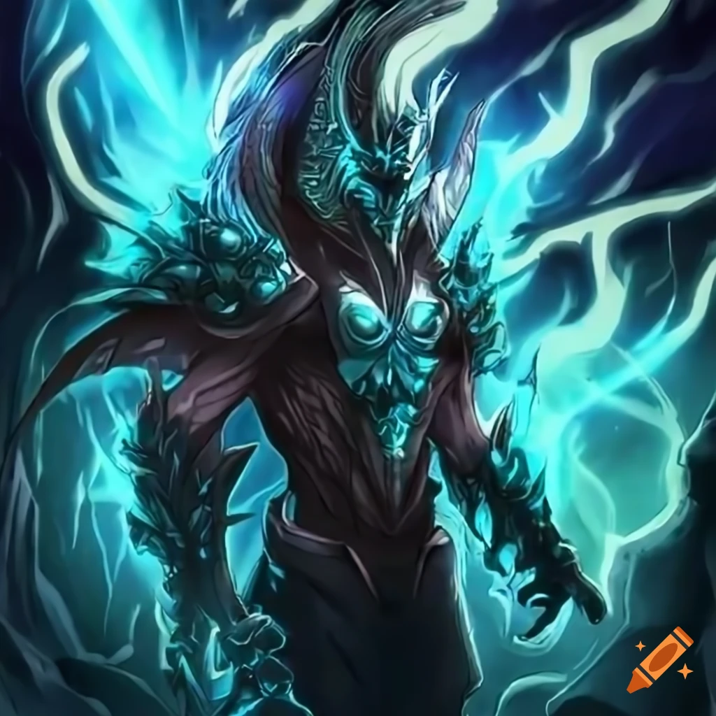 Anime fantasy hunter with a blood ifrit, meteor star flame, and bat ...