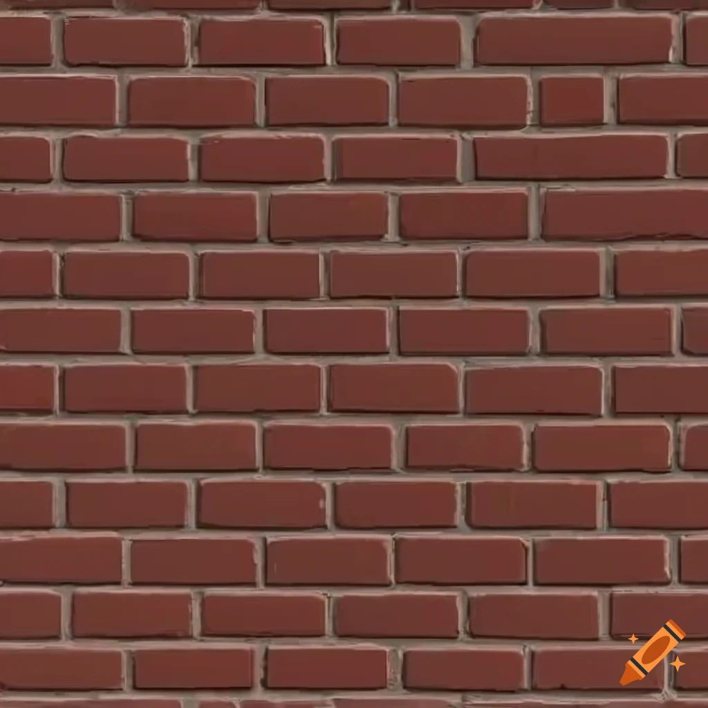 Seamless brick red texture for 3d modeling on Craiyon