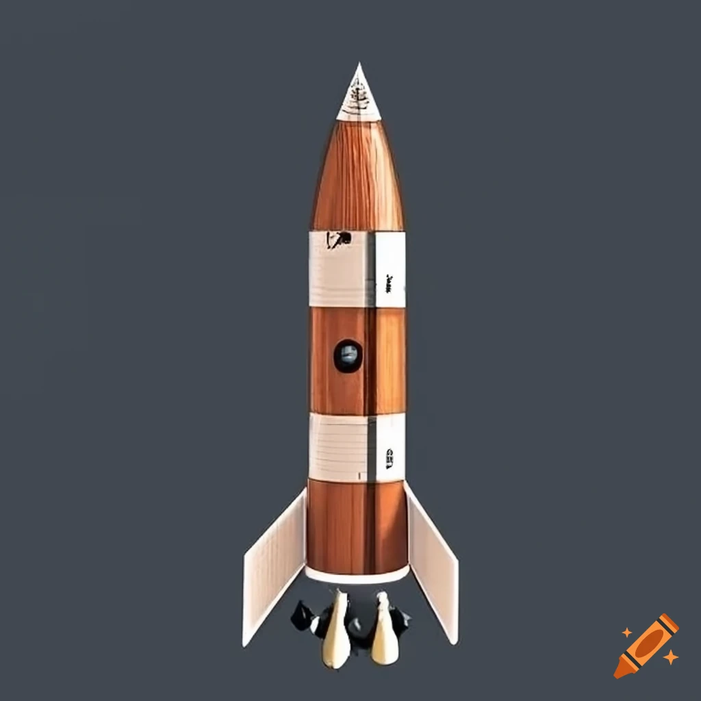 Da vinci patent rocket design on Craiyon