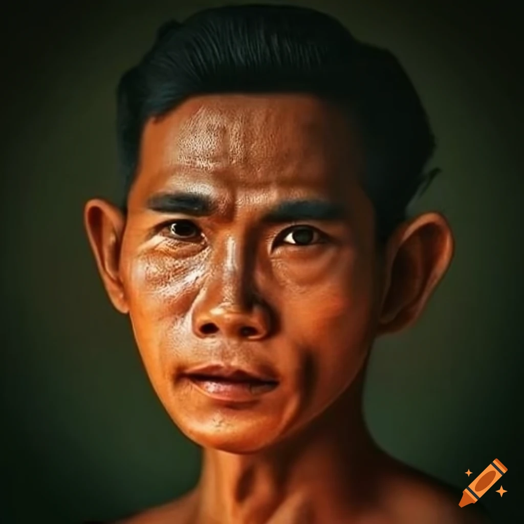 Myanmar man on Craiyon