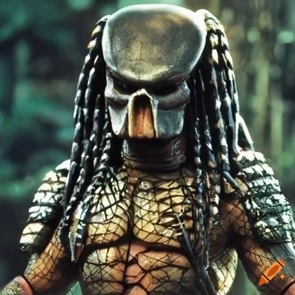 Predator from the film 1987 on Craiyon