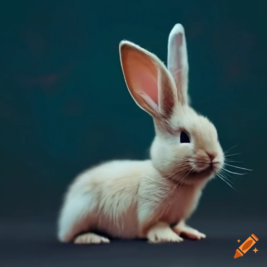 Baby bunny on Craiyon