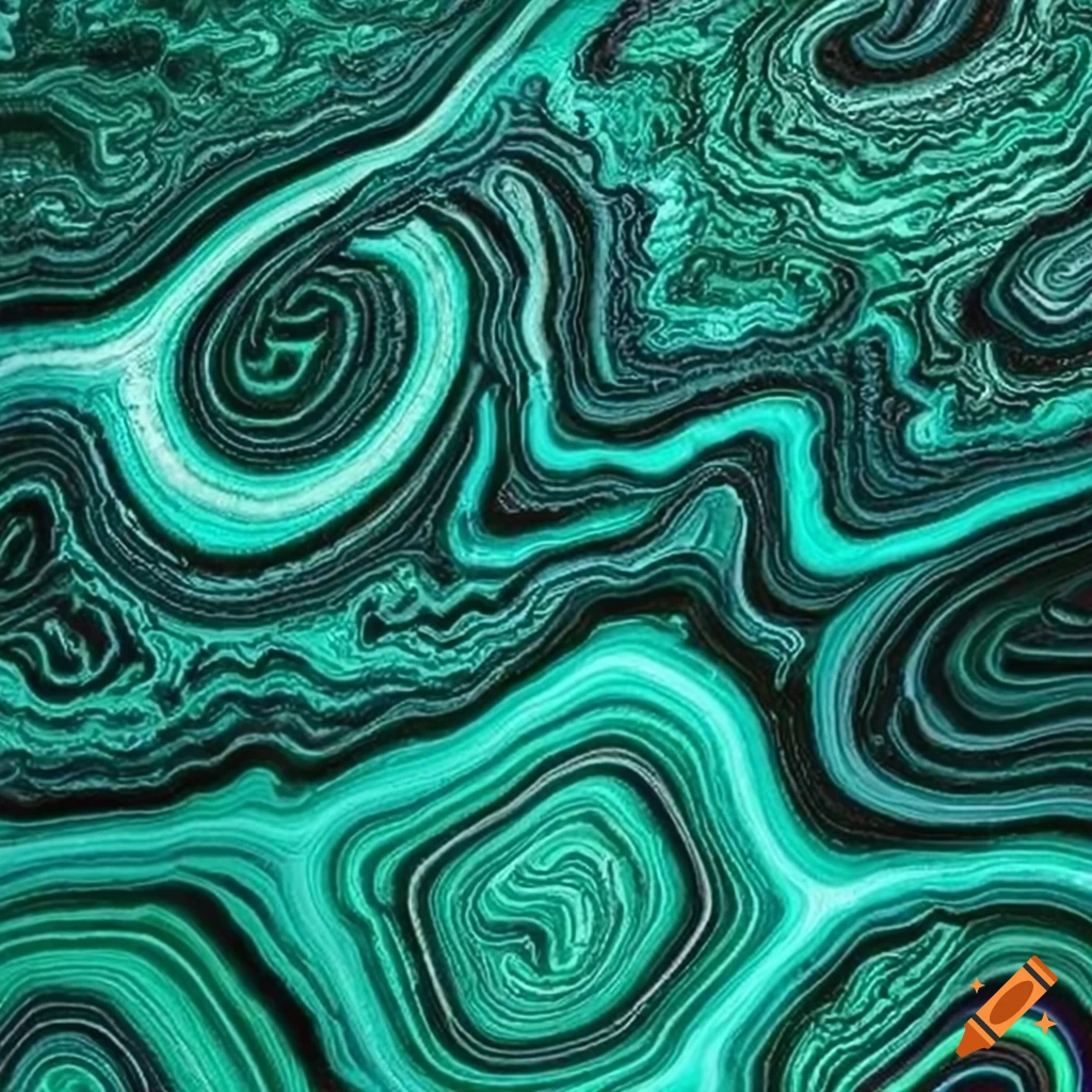 Malachite patterns on Craiyon