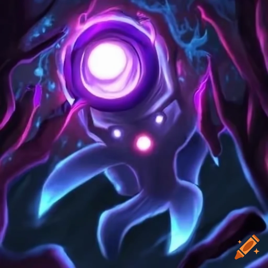 Electric dark matter Pokemon in a cool style on Craiyon