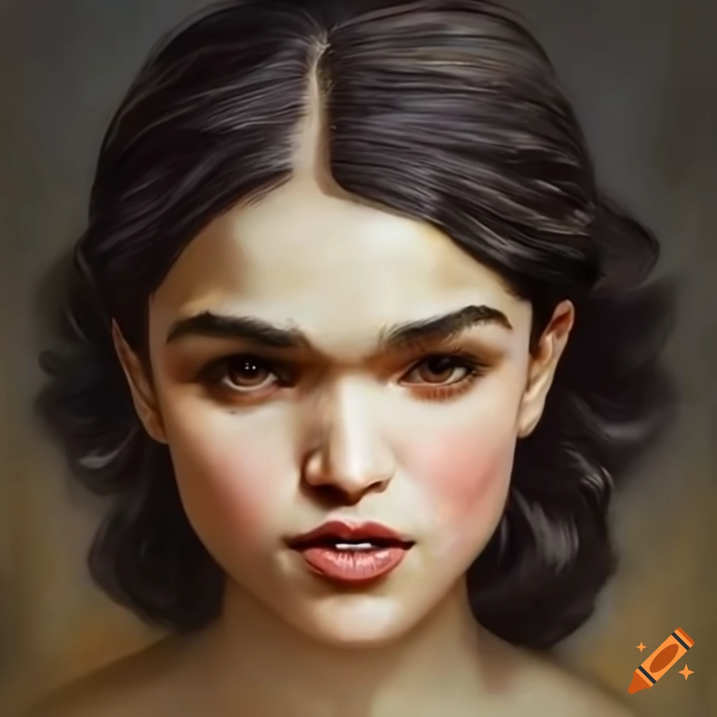 Highly detailed portrait of Rachel Zegler as Snow White in dynamic ...