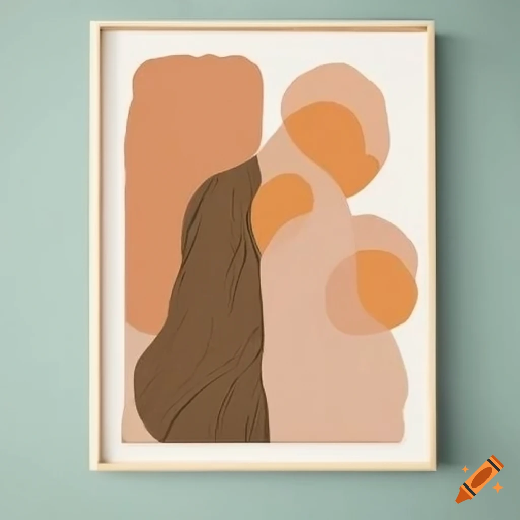 Boho poster on Craiyon