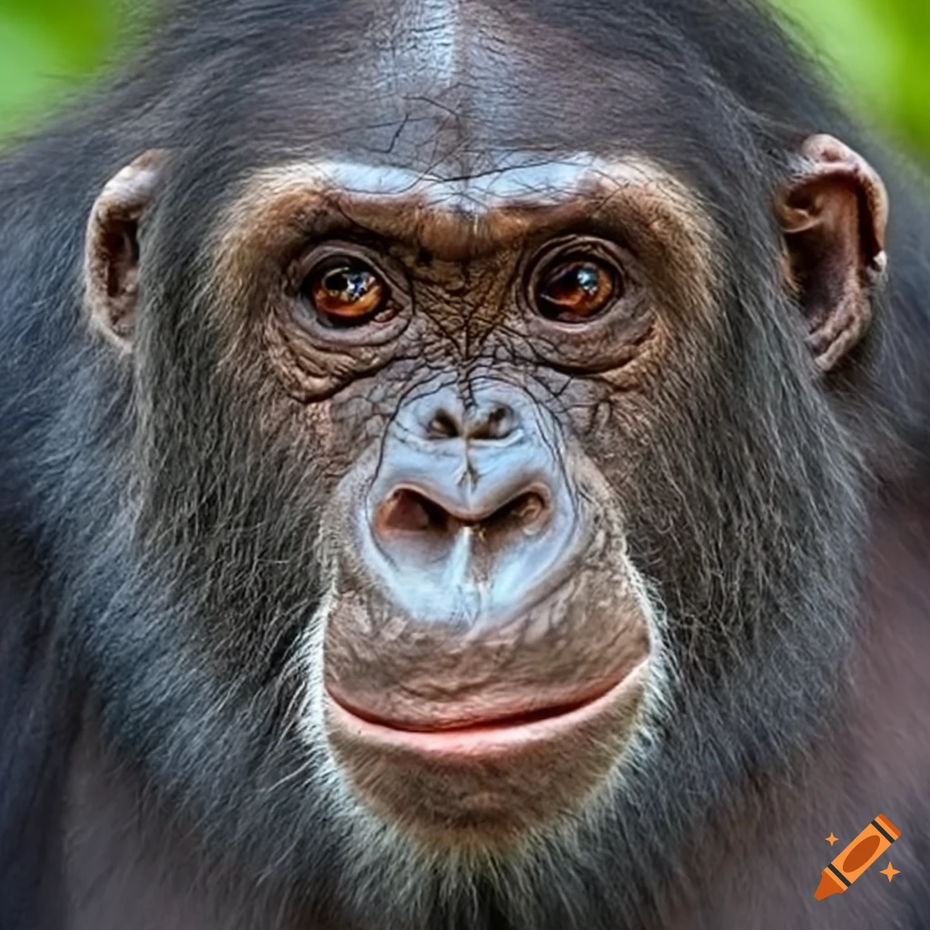 Chimpanzees on Craiyon
