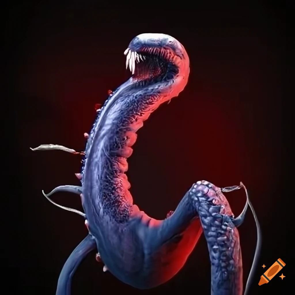 Abstract representation of symbiotic relationship on Craiyon