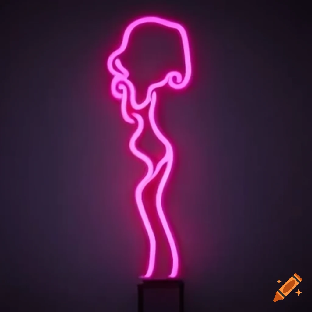 Neon sign with 'bring back lost lover' on Craiyon