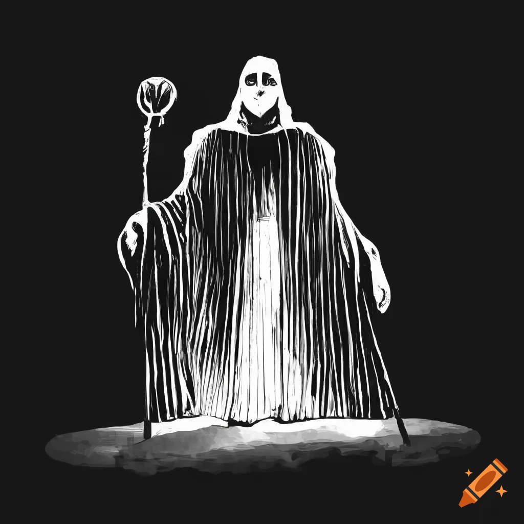 Silhouette of southern oracle statues from the neverending story in ...