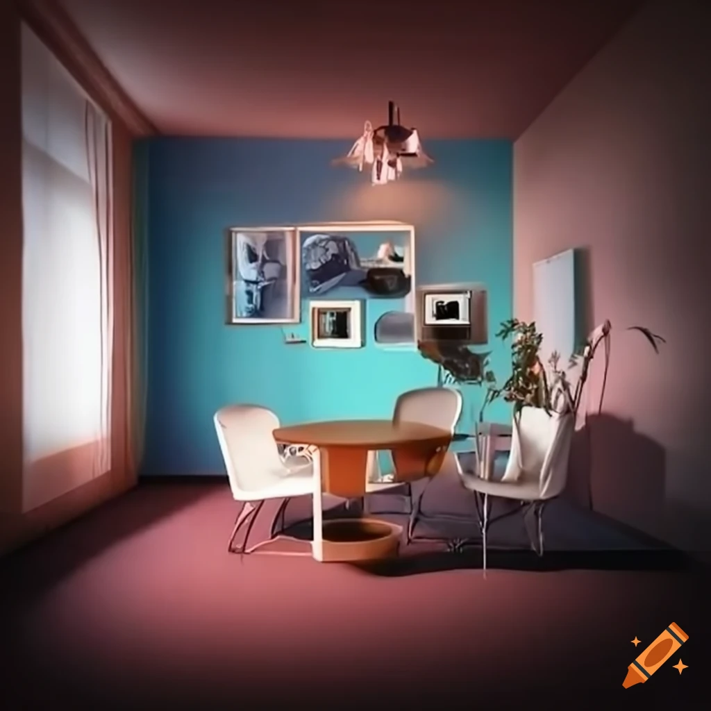 Interview room on Craiyon