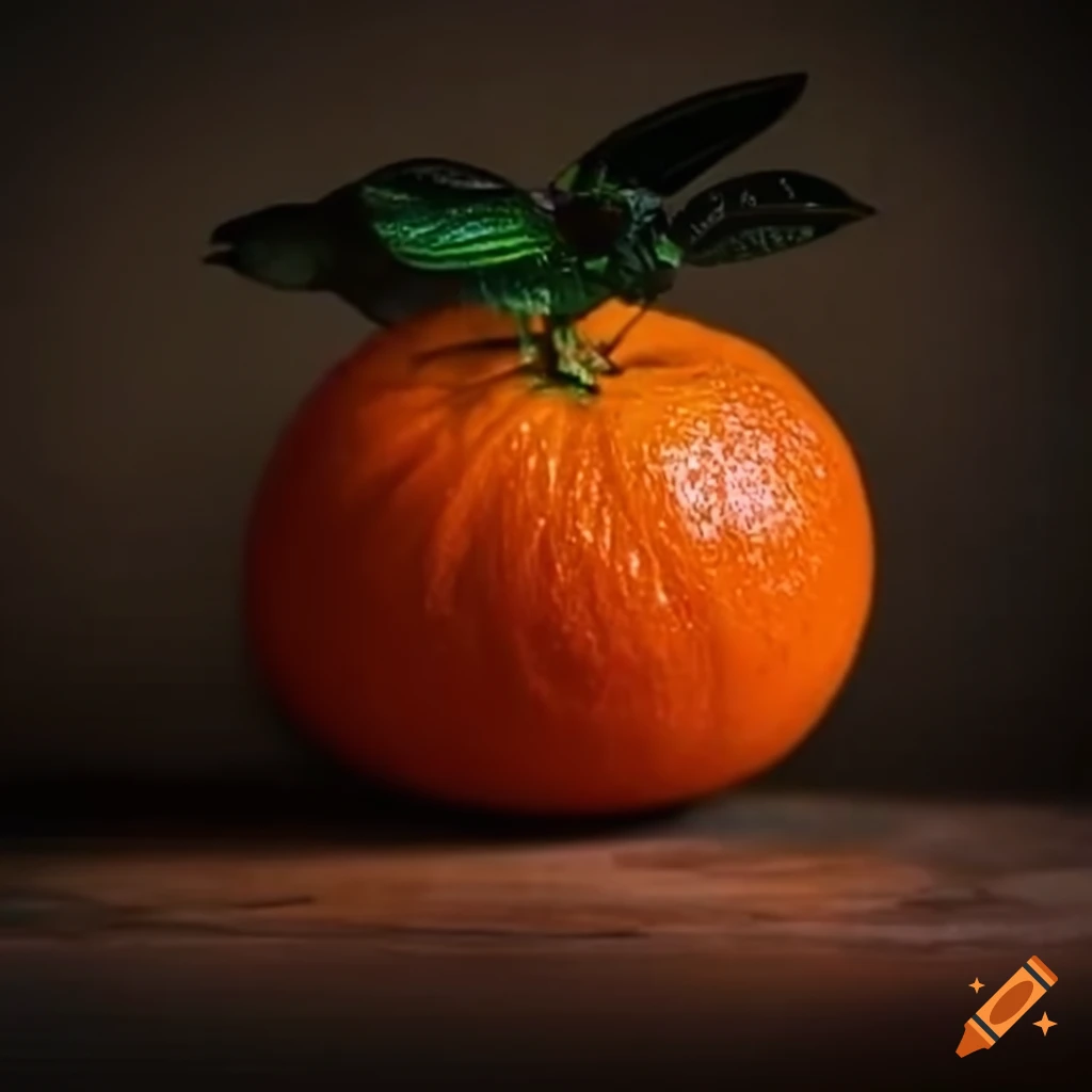 Red orange on Craiyon