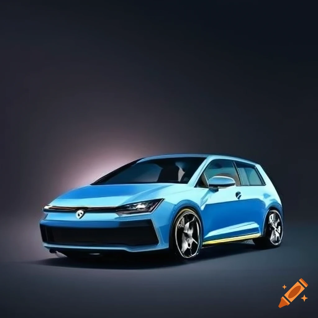 Lamborghini redesigned in volkswagen golf style on Craiyon