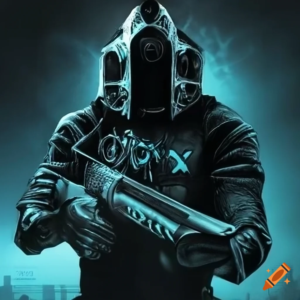 Limited edition bionic-themed artwork by dariusz zawadzki in yellow and ...