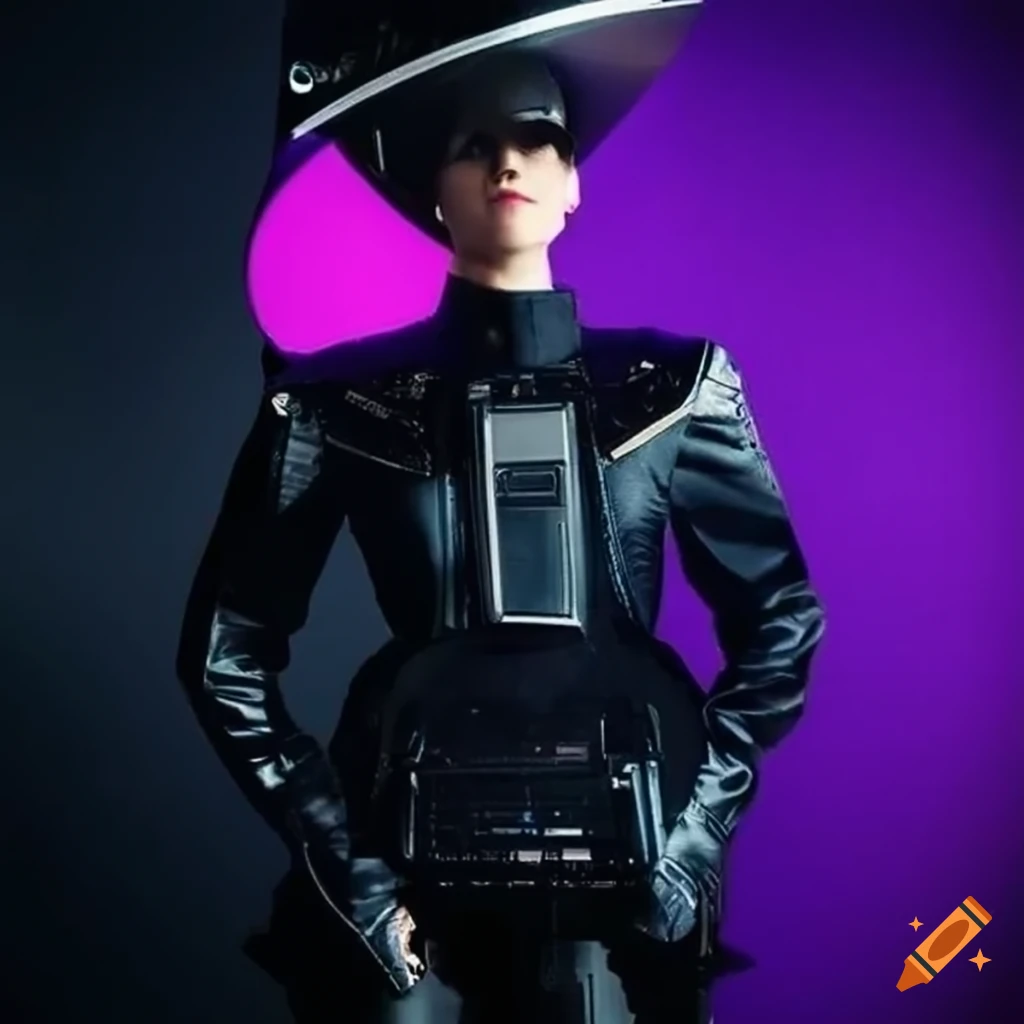 Vintage sci-fi magazine cover with futuristic fashion and typography on ...